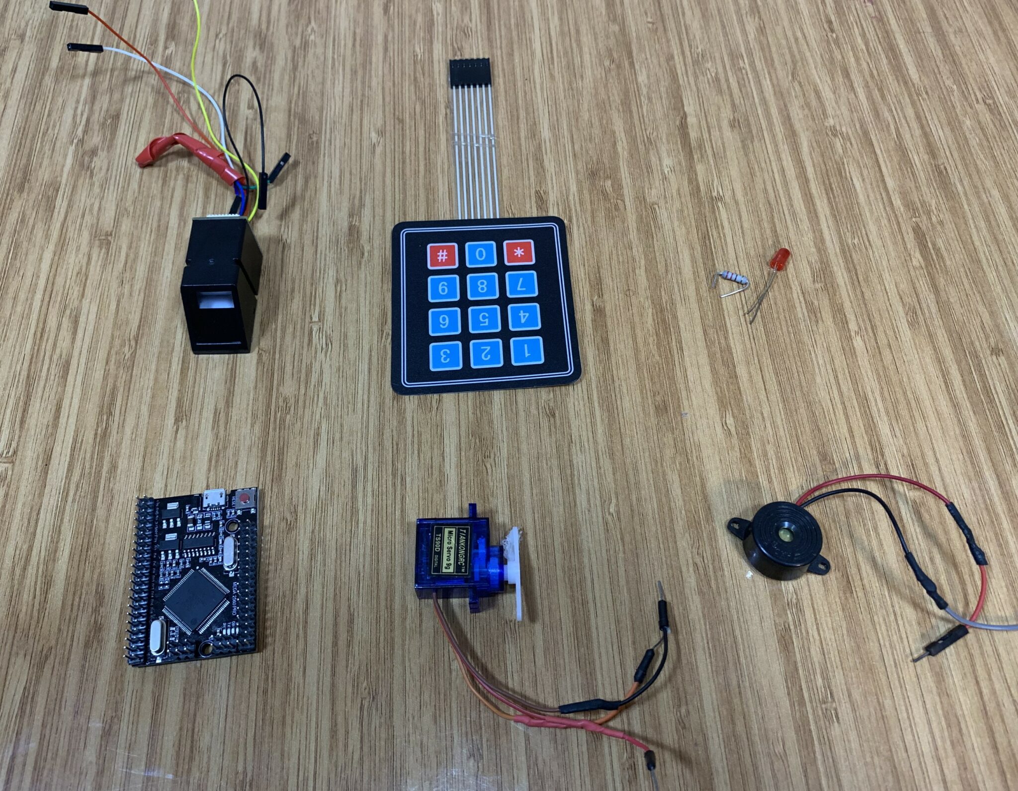 Arduino Fingerprint and Keypad Safe Lock System - Upload Ideas with Itamar